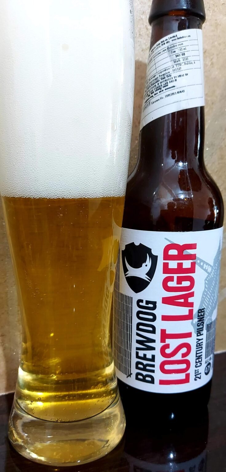#64 – BrewDog’s Lost Lager – Lager Beer - Beer With Sid